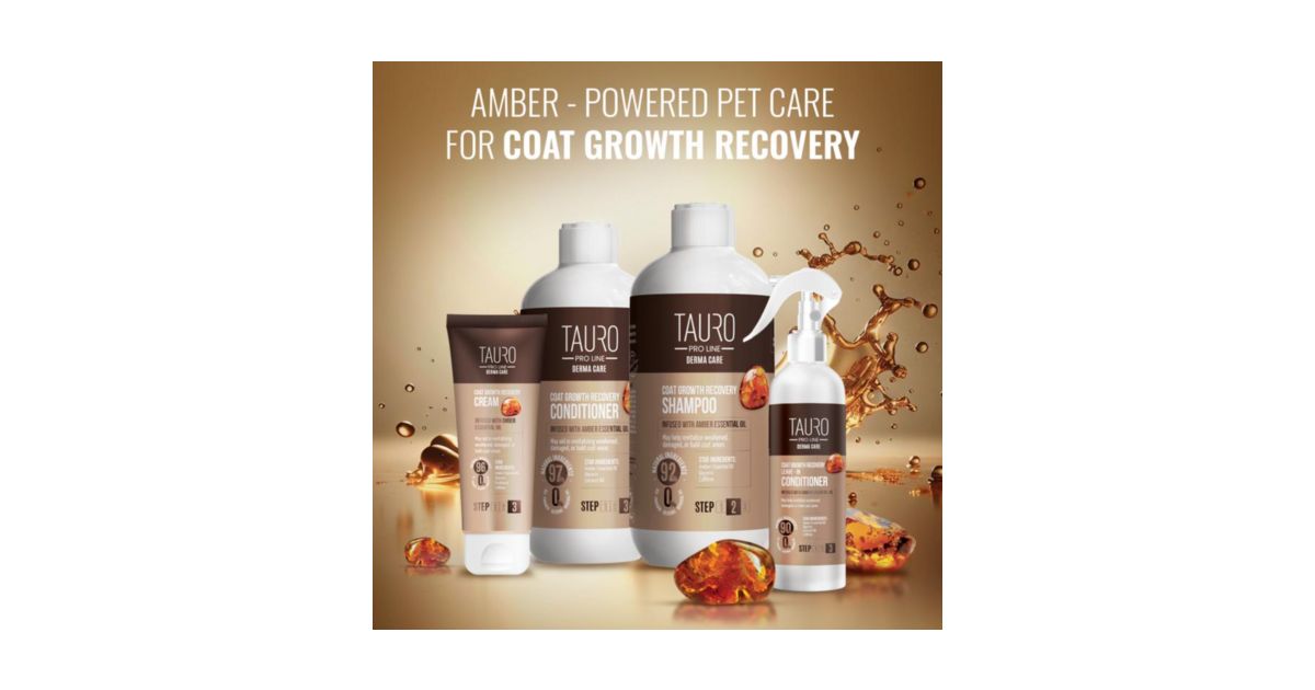 TAURO Pro Line Derma Care Coat Growth leave in spray 250ml | Findogs Oy